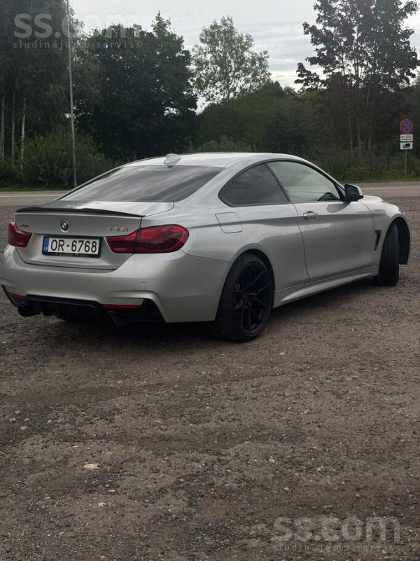 Grey BMW 435 2014 in Jelgava, with an engine capacity of 3.00 L and mileage of 252 thousand km for 18200 €, photo 6 on AUTOMOTO.COM.LV