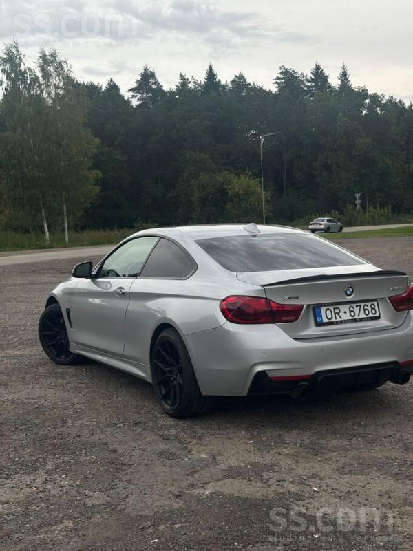 Grey BMW 435 2014 in Jelgava, with an engine capacity of 3.00 L and mileage of 252 thousand km for 18200 €, photo 7 on AUTOMOTO.COM.LV