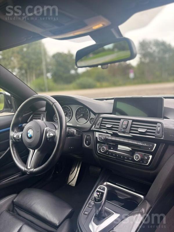 Grey BMW 435 2014 in Jelgava, with an engine capacity of 3.00 L and mileage of 252 thousand km for 18200 €, photo 11 on AUTOMOTO.COM.LV