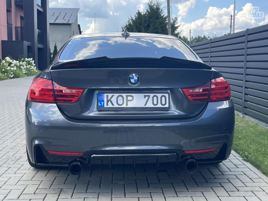 Pelēks BMW 435 2015 Kauņa, ar dzinēja tilpumu 3.00 L un nobraukumu 165 tūkst. km par 19500 €, foto 5 vietnē AUTOMOTO.COM.LV