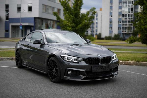 Grey BMW 435 2016 in Vilnius, with an engine capacity of 2.98 L and mileage of 130 thousand km for 19500 €, photo 1 on AUTOMOTO.COM.LV