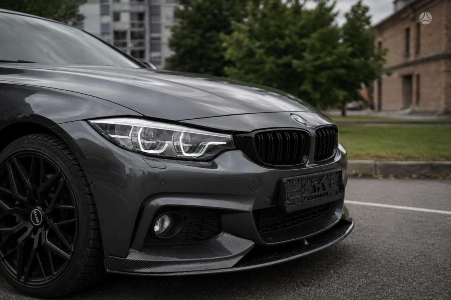 Grey BMW 435 2016 in Vilnius, with an engine capacity of 2.98 L and mileage of 130 thousand km for 19500 €, photo 3 on AUTOMOTO.COM.LV