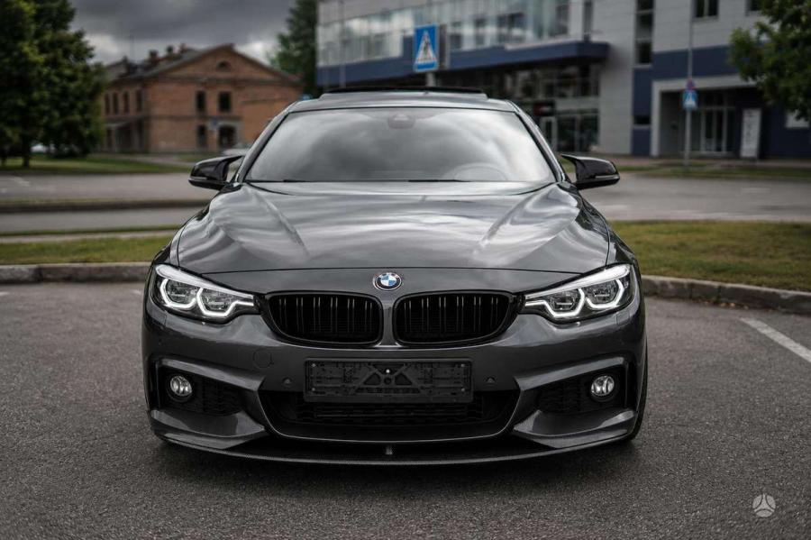 Grey BMW 435 2016 in Vilnius, with an engine capacity of 2.98 L and mileage of 130 thousand km for 19500 €, photo 4 on AUTOMOTO.COM.LV