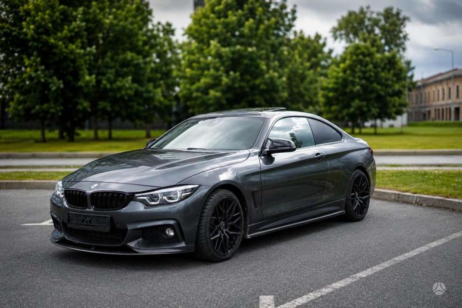Grey BMW 435 2016 in Vilnius, with an engine capacity of 2.98 L and mileage of 130 thousand km for 19500 €, photo 5 on AUTOMOTO.COM.LV