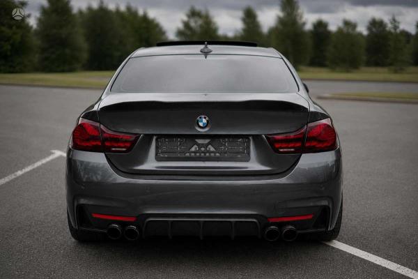 Grey BMW 435 2016 in Vilnius, with an engine capacity of 2.98 L and mileage of 130 thousand km for 19500 €, photo 7 on AUTOMOTO.COM.LV