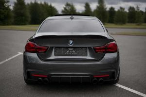 Grey BMW 435 2016 in Vilnius, with an engine capacity of 2.98 L and mileage of 130 thousand km for 19500 €, photo 8 on AUTOMOTO.COM.LV