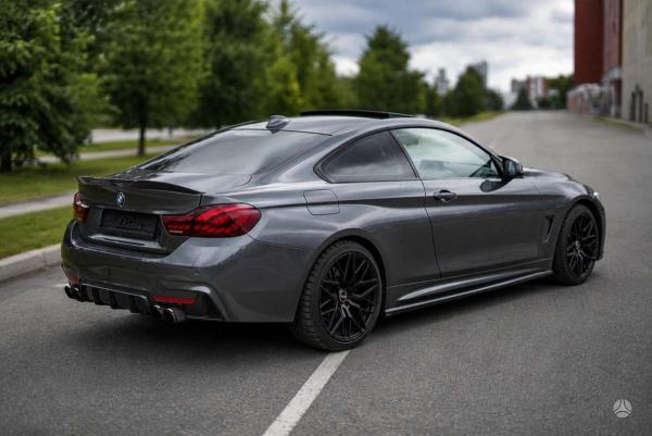 Grey BMW 435 2016 in Vilnius, with an engine capacity of 2.98 L and mileage of 130 thousand km for 19500 €, photo 8 on AUTOMOTO.COM.LV