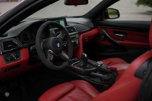Grey BMW 435 2016 in Vilnius, with an engine capacity of 2.98 L and mileage of 130 thousand km for 19500 €, photo 11 on AUTOMOTO.COM.LV