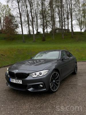 Grey BMW 435 2014 in Talsi, with an engine capacity of 3.00 L and mileage of 122 thousand km for 17500 €, photo  on AUTOMOTO.COM.LV