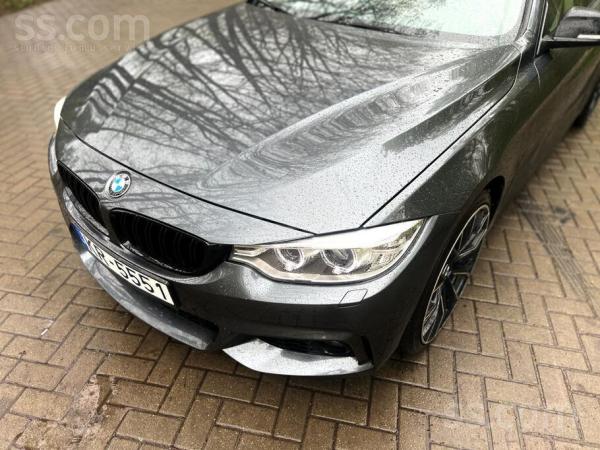 Grey BMW 435 2014 in Talsi, with an engine capacity of 3.00 L and mileage of 122 thousand km for 17500 €, photo 2 on AUTOMOTO.COM.LV