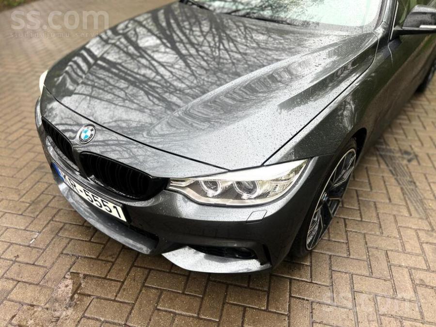 Grey BMW 435 2014 in Talsi, with an engine capacity of 3.00 L and mileage of 122 thousand km for 17500 €, photo 3 on AUTOMOTO.COM.LV