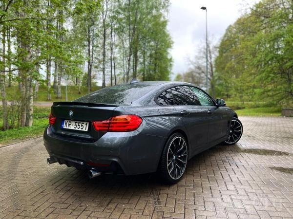 Grey BMW 435 2014 in Talsi, with an engine capacity of 3.00 L and mileage of 122 thousand km for 17500 €, photo 3 on AUTOMOTO.COM.LV