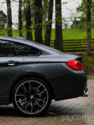 Grey BMW 435 2014 in Talsi, with an engine capacity of 3.00 L and mileage of 122 thousand km for 17500 €, photo 5 on AUTOMOTO.COM.LV