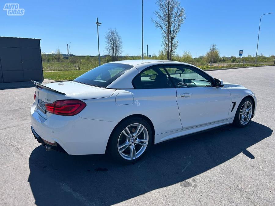White BMW 435 2016 in Klaipeda, with an engine capacity of 3.00 L and mileage of 112 thousand km for 20500 €, photo 5 on AUTOMOTO.COM.LV