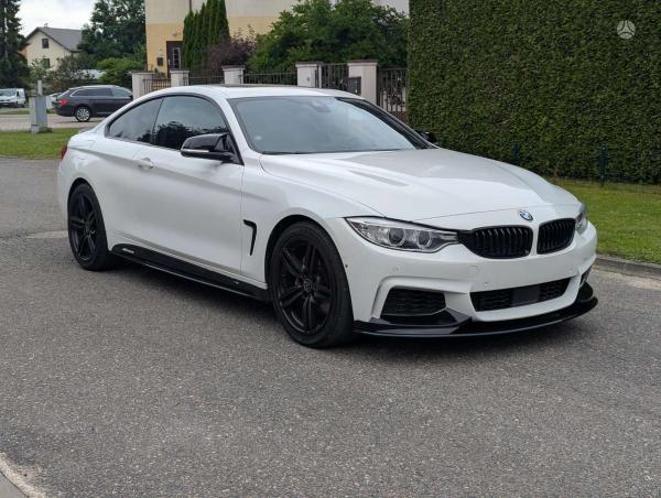 White BMW 435 2014 in Vilnius, with an engine capacity of 2.98 L and mileage of 221 thousand km for 11800 €, photo 1 on AUTOMOTO.COM.LV