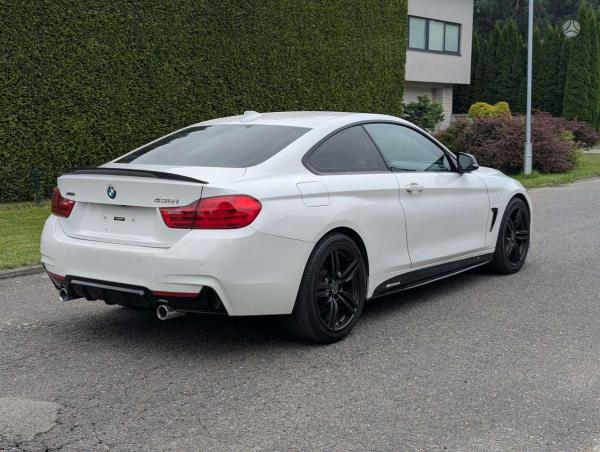 White BMW 435 2014 in Vilnius, with an engine capacity of 2.98 L and mileage of 221 thousand km for 11800 €, photo 4 on AUTOMOTO.COM.LV
