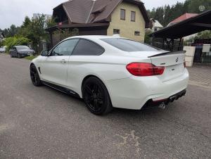White BMW 435 2014 in Vilnius, with an engine capacity of 2.98 L and mileage of 221 thousand km for 11800 €, photo 9 on AUTOMOTO.COM.LV