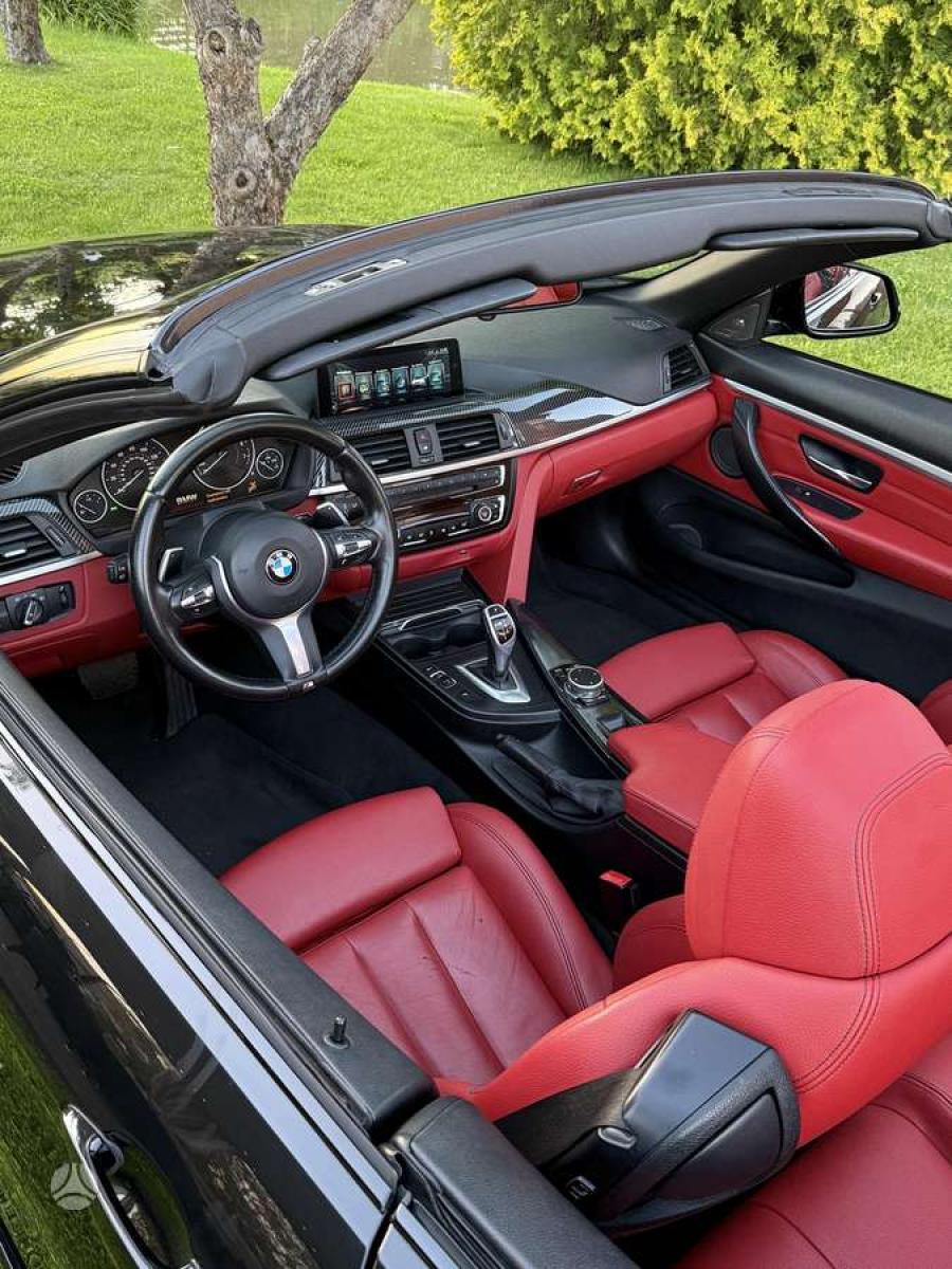 Melns BMW 440 2017 Kauņa, ar dzinēja tilpumu 3.00 L un nobraukumu 105 tūkst. km par 27500 €, foto 6 vietnē AUTOMOTO.COM.LV