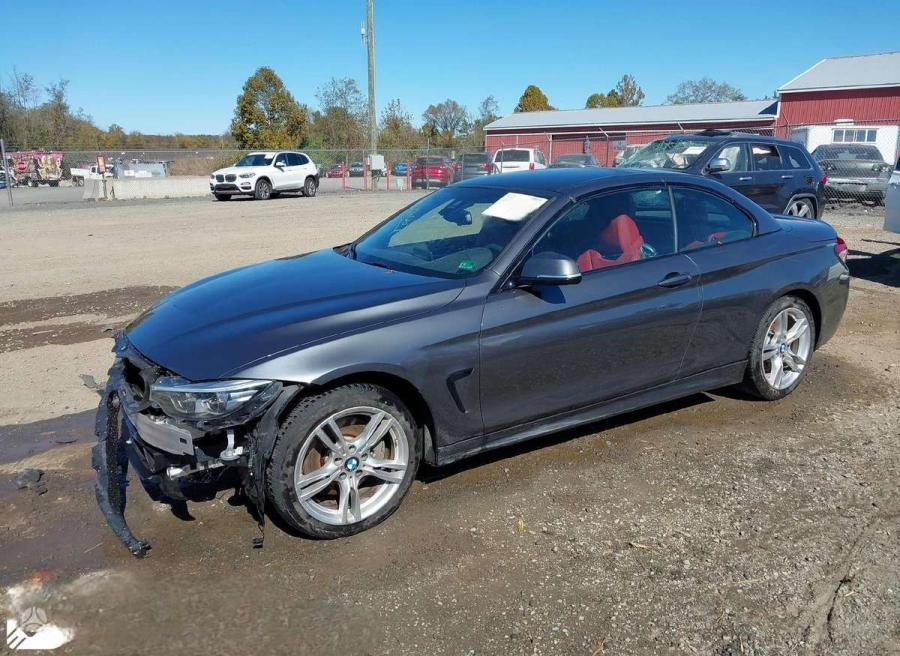 Black BMW 440 2020 in Kaunas, with an engine capacity of 3.00 L and mileage of 25 thousand km for 20000 €, photo 2 on AUTOMOTO.COM.LV
