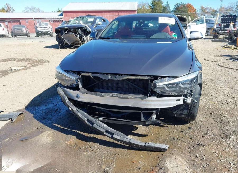 Black BMW 440 2020 in Kaunas, with an engine capacity of 3.00 L and mileage of 25 thousand km for 20000 €, photo 3 on AUTOMOTO.COM.LV