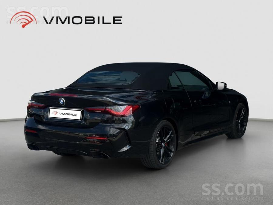 Black BMW 440 2021 in Riga, with an engine capacity of 3.00 L and mileage of 69 thousand km for 44200 €, photo 3 on AUTOMOTO.COM.LV