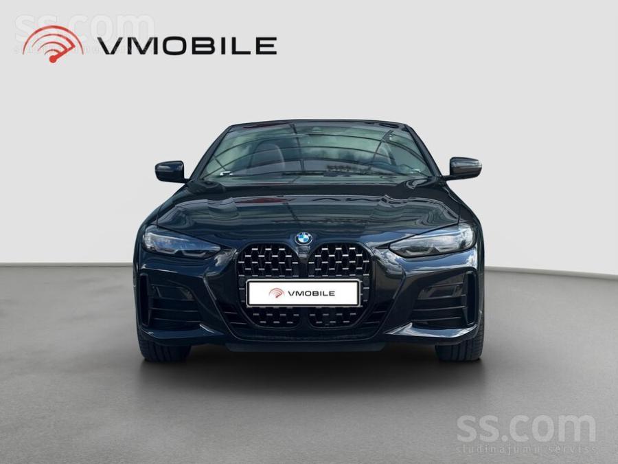 Black BMW 440 2021 in Riga, with an engine capacity of 3.00 L and mileage of 69 thousand km for 44200 €, photo 4 on AUTOMOTO.COM.LV
