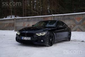 Melns BMW 440 2018 Rīga, ar dzinēja tilpumu 3.00 L un nobraukumu 141 tūkst. km par 29450 €, foto  vietnē AUTOMOTO.COM.LV