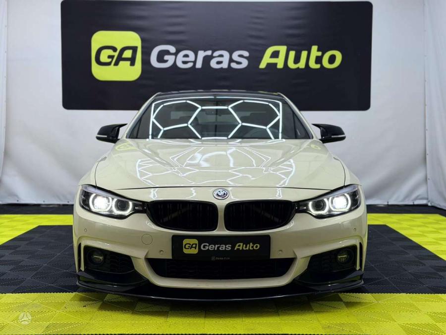 Black BMW 440 2019 in Vilnius, with an engine capacity of 3.00 L and mileage of 157 thousand km for 26999 €, photo 2 on AUTOMOTO.COM.LV