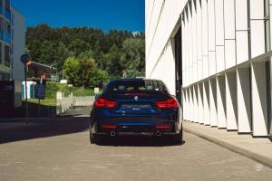 Blue BMW 440 2016 in Vilnius, with an engine capacity of 3.00 L and mileage of 55 thousand km for 29000 €, photo 6 on AUTOMOTO.COM.LV