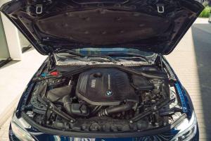 Blue BMW 440 2016 in Vilnius, with an engine capacity of 3.00 L and mileage of 55 thousand km for 29000 €, photo 15 on AUTOMOTO.COM.LV