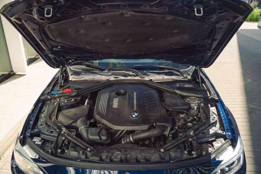 Blue BMW 440 2016 in Vilnius, with an engine capacity of 3.00 L and mileage of 55 thousand km for 29000 €, photo 15 on AUTOMOTO.COM.LV