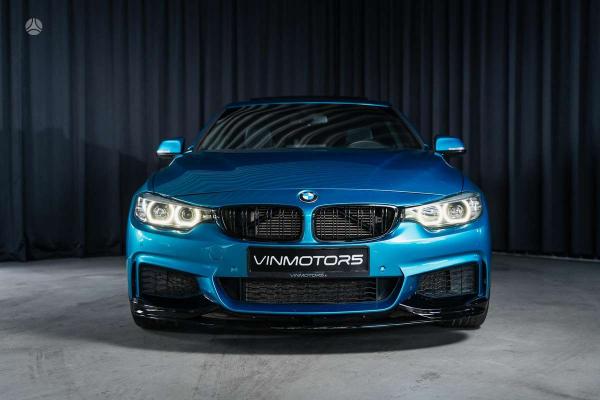 Blue BMW 440 2018 in Vilnius, with an engine capacity of 3.00 L and mileage of 145 thousand km for 26000 €, photo 2 on AUTOMOTO.COM.LV