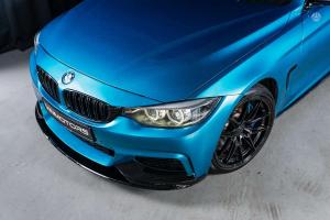 Blue BMW 440 2018 in Vilnius, with an engine capacity of 3.00 L and mileage of 145 thousand km for 26000 €, photo 8 on AUTOMOTO.COM.LV