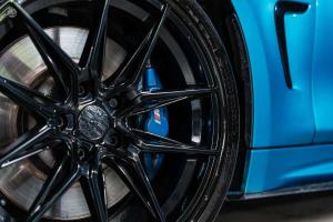 Blue BMW 440 2018 in Vilnius, with an engine capacity of 3.00 L and mileage of 145 thousand km for 26000 €, photo 12 on AUTOMOTO.COM.LV