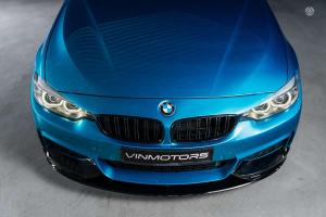 Blue BMW 440 2018 in Vilnius, with an engine capacity of 3.00 L and mileage of 145 thousand km for 26000 €, photo 14 on AUTOMOTO.COM.LV