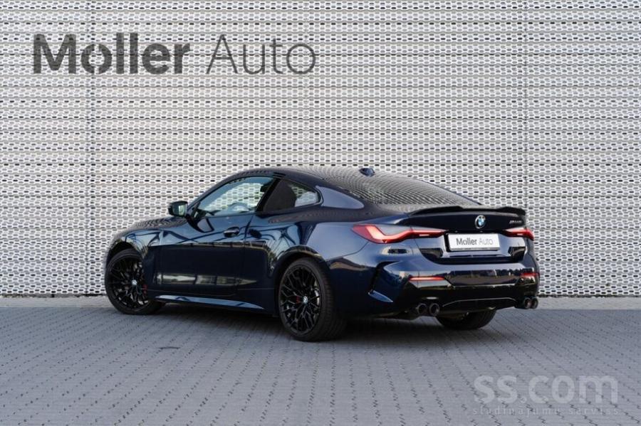 Blue BMW 440 2023 in Riga, with an engine capacity of 3.00 L and mileage of 44 thousand km for 59900 €, photo 4 on AUTOMOTO.COM.LV