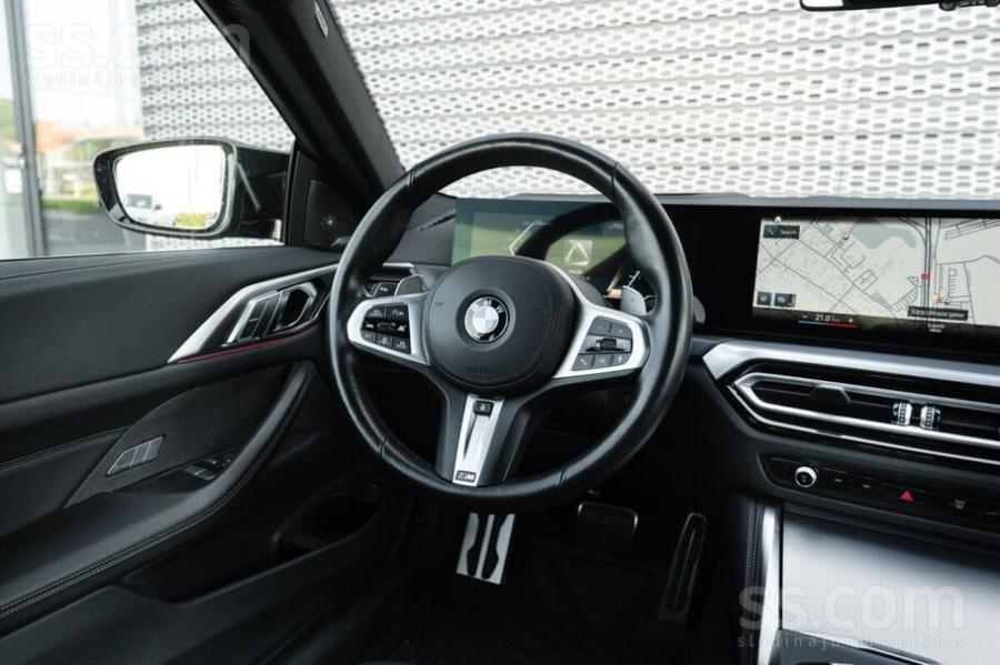 Blue BMW 440 2023 in Riga, with an engine capacity of 3.00 L and mileage of 44 thousand km for 59900 €, photo 31 on AUTOMOTO.COM.LV