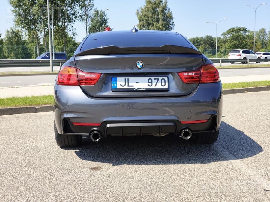 Grey BMW 440 2016 in Riga, with an engine capacity of 3.00 L and mileage of 155 thousand km for 27500 €, photo 6 on AUTOMOTO.COM.LV