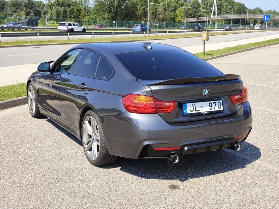 Grey BMW 440 2016 in Riga, with an engine capacity of 3.00 L and mileage of 155 thousand km for 27500 €, photo 7 on AUTOMOTO.COM.LV