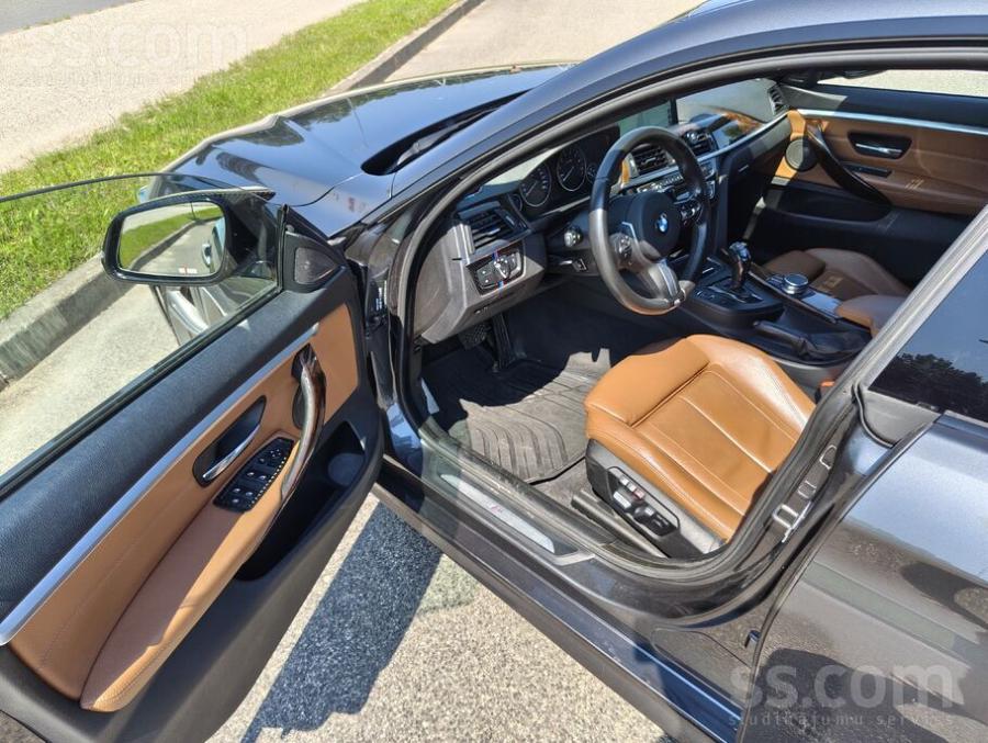 Grey BMW 440 2016 in Riga, with an engine capacity of 3.00 L and mileage of 155 thousand km for 27500 €, photo 11 on AUTOMOTO.COM.LV
