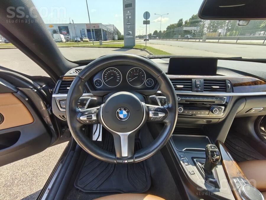 Grey BMW 440 2016 in Riga, with an engine capacity of 3.00 L and mileage of 155 thousand km for 27500 €, photo 13 on AUTOMOTO.COM.LV