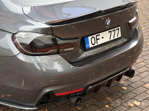 Pelēks BMW 440 2017 Rīga, ar dzinēja tilpumu 3.00 L un nobraukumu 228 tūkst. km par 26350 €, foto 9 vietnē AUTOMOTO.COM.LV