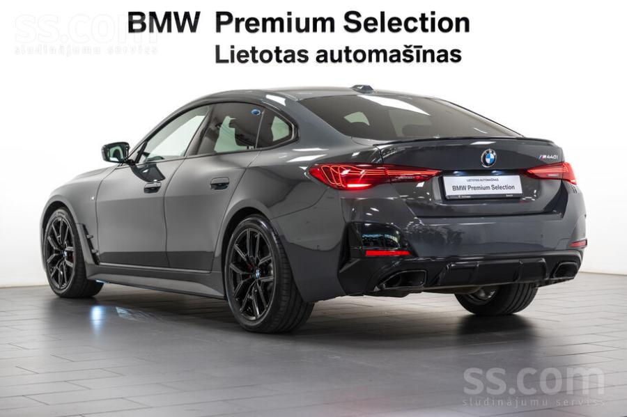 Pelēks BMW 440 2025 Rīga, ar dzinēja tilpumu 3.00 L un nobraukumu 39 tūkst. km par 56000 €, foto 4 vietnē AUTOMOTO.COM.LV