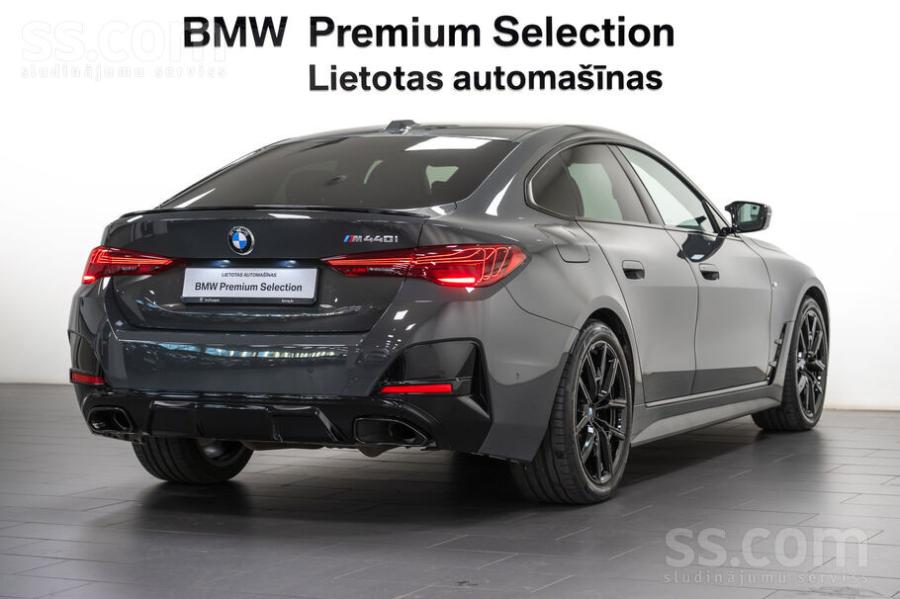 Pelēks BMW 440 2025 Rīga, ar dzinēja tilpumu 3.00 L un nobraukumu 39 tūkst. km par 56000 €, foto 5 vietnē AUTOMOTO.COM.LV