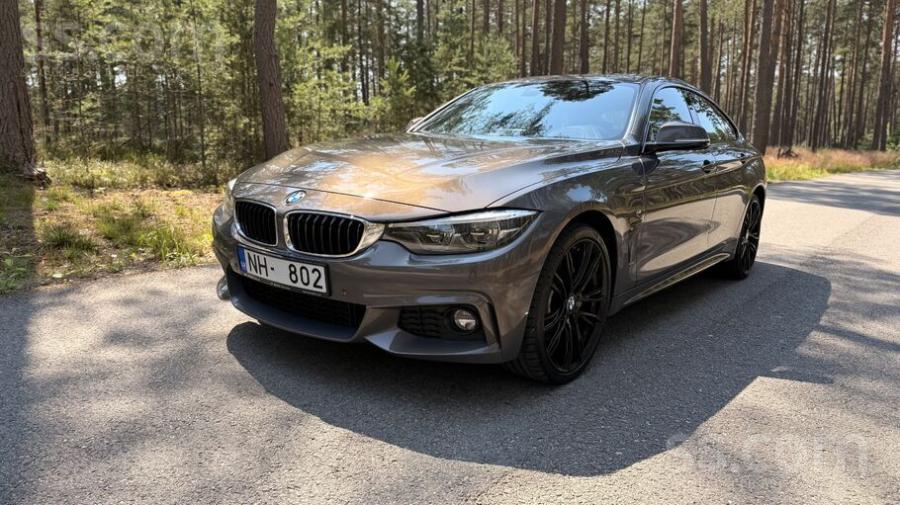 Pelēks BMW 440 2017 Rīga, ar dzinēja tilpumu 3.00 L un nobraukumu 85 tūkst. km par 27900 €, foto 1 vietnē AUTOMOTO.COM.LV
