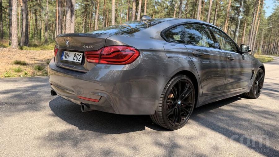 Pelēks BMW 440 2017 Rīga, ar dzinēja tilpumu 3.00 L un nobraukumu 85 tūkst. km par 27900 €, foto 7 vietnē AUTOMOTO.COM.LV