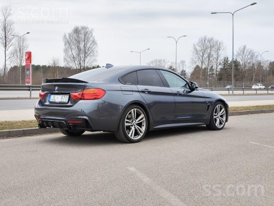 Grey BMW 440 2016 in Riga, with an engine capacity of 3.00 L and mileage of 151 thousand km for 29000 €, photo 7 on AUTOMOTO.COM.LV