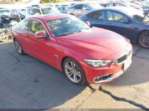 Red BMW 440 2018 in Klaipeda, with an engine capacity of 3.00 L and mileage of 93 thousand km for 10000 €, photo  on AUTOMOTO.COM.LV