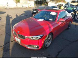Red BMW 440 2018 in Klaipeda, with an engine capacity of 3.00 L and mileage of 93 thousand km for 10000 €, photo 3 on AUTOMOTO.COM.LV