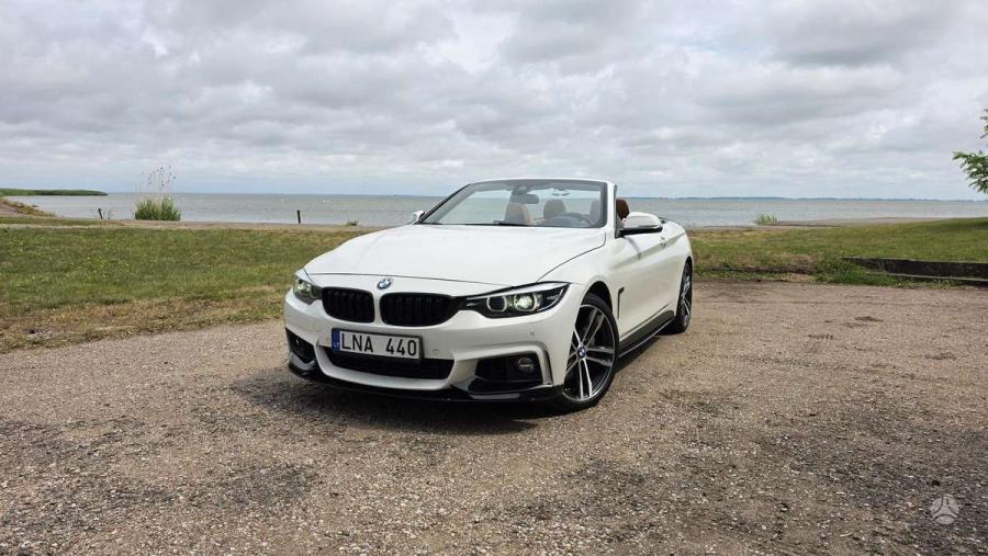 Balts BMW 440 2018 Viļņa, ar dzinēja tilpumu 2.98 L un nobraukumu 58 tūkst. km par 31999 €, foto 1 vietnē AUTOMOTO.COM.LV